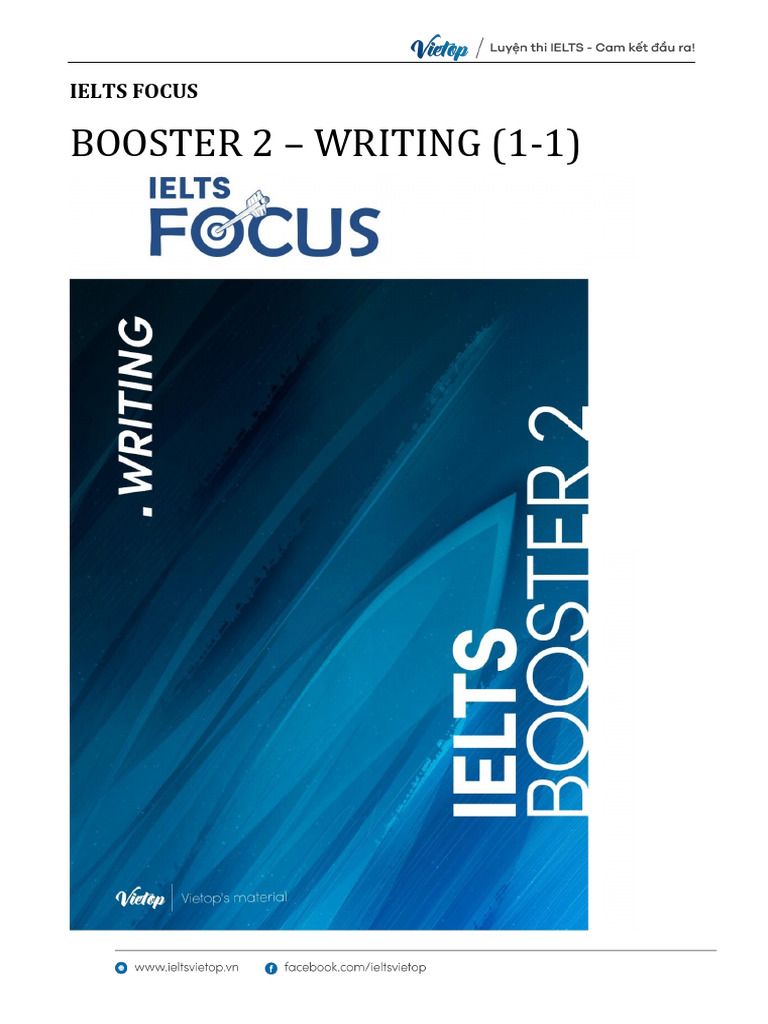 Booster 2 Writing Coursebook 1 | PDF | Adjective | Adverb