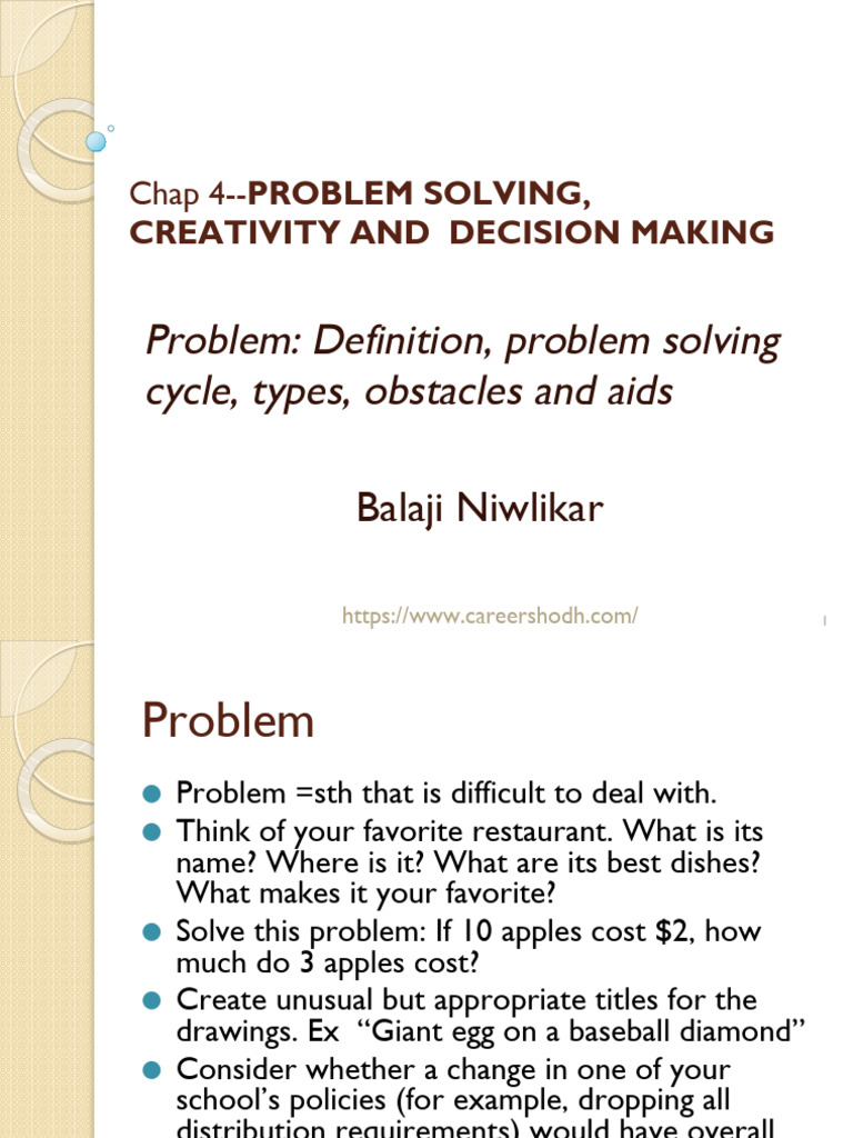 Prblem Solving BN | PDF | Cognitive Science | Cognition