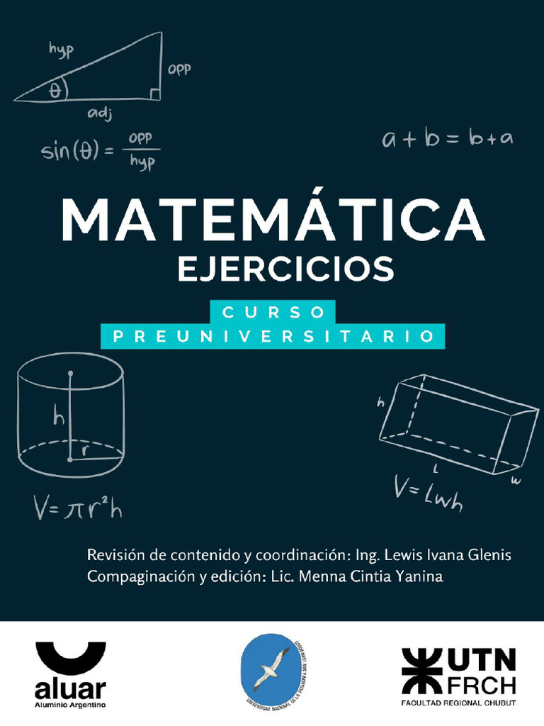 Cuadernillo Ejercicios Matematica | PDF