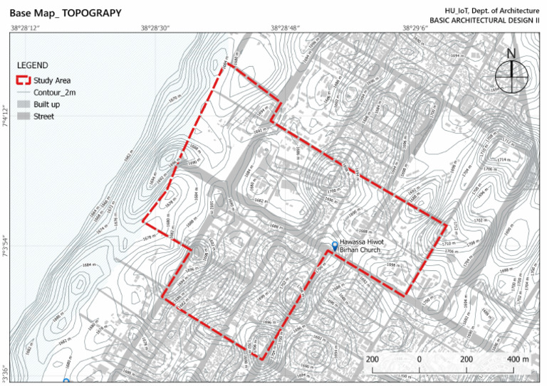 BASE MAP Topography | PDF