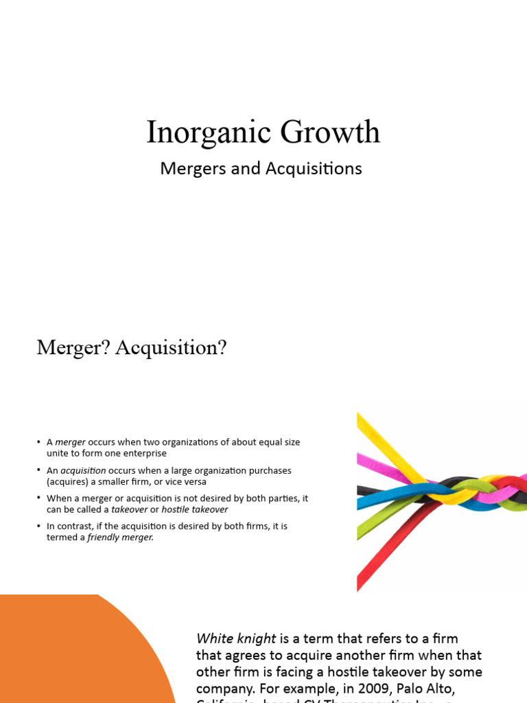 Mergers & Acquisitions Explained | PDF