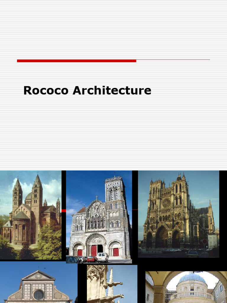 Overview of Rococo Architecture | PDF | Baroque | Architectural Design
