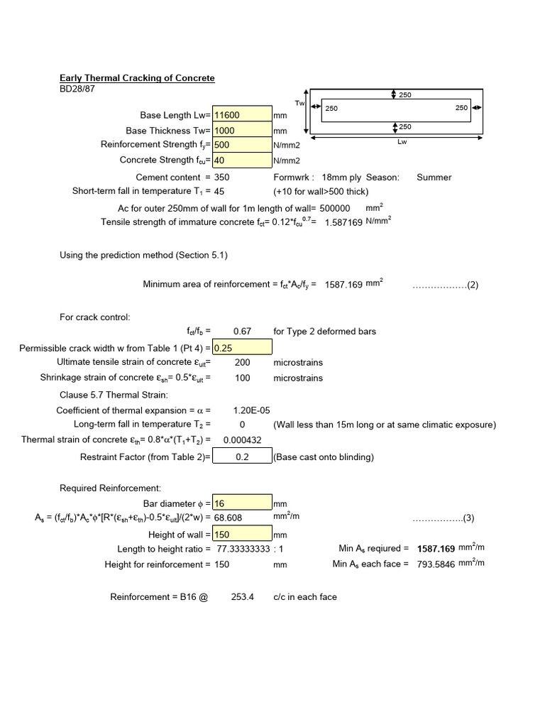 Early Thermal Cracking of Concrete | PDF | Concrete | Fracture