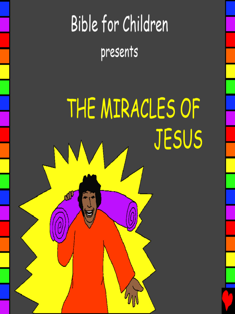 40 The Miracles of Jesus English | PDF | Jesus | Gospel Of Mark