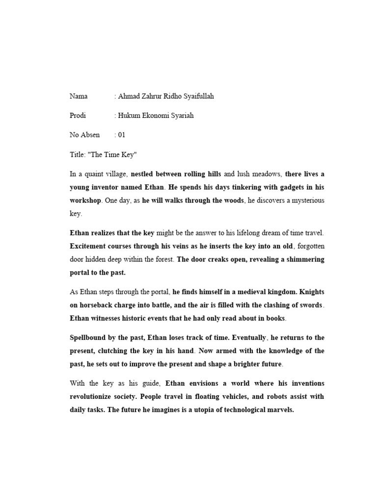 PAS BAHASA INGGRIS (Ahmad Zahrur Ridlo) | PDF PAS BAHASA INGGRIS (Ahmad Zahrur Ridlo) | PDF