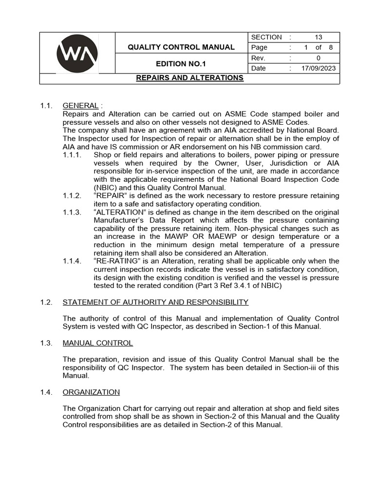 18-Sec 13 - Rep & Alt | PDF | Nondestructive Testing | Engineering