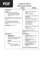 Grade 7 Exam Timetable 2025 | PDF | Triangle | Area