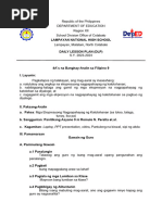 FILIPINO DETAILED LESSON PLAN 4AS Latest | PDF