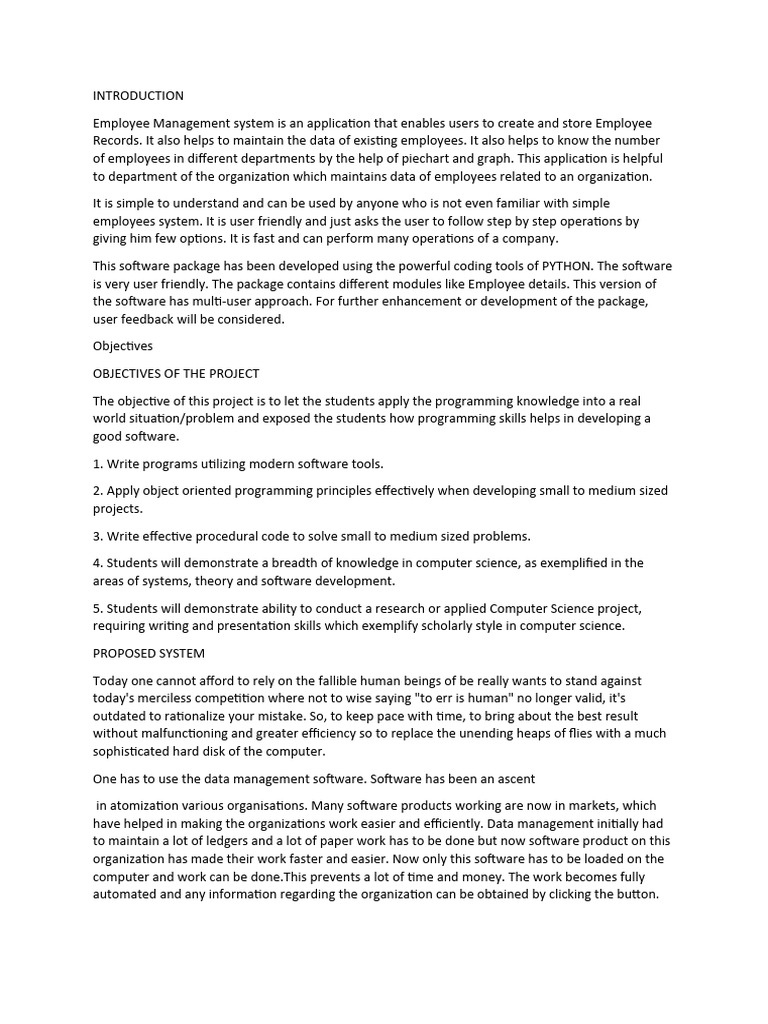 Prject Dox | PDF | Software | Computer Programming