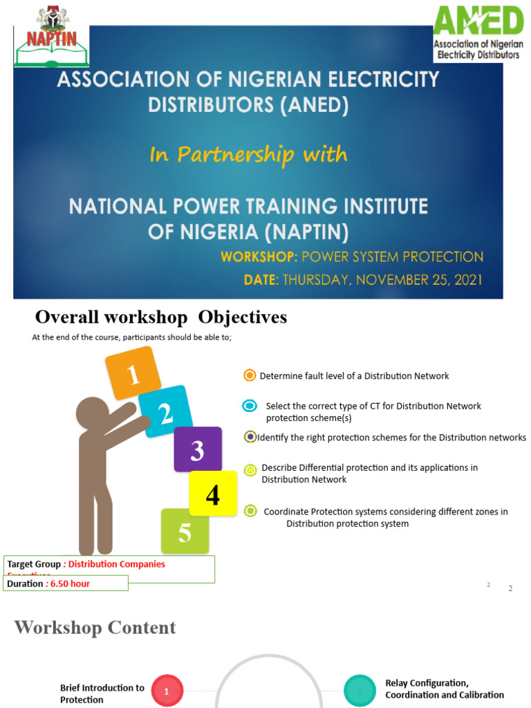 ANED P & C Training | PDF | Fuse (Electrical) | Transformer