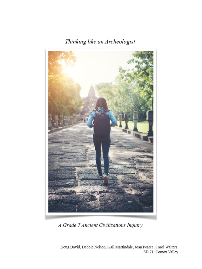 Grade 7 Ancient Civ Kit Teacher Guide Web | PDF | Inquiry Based ...