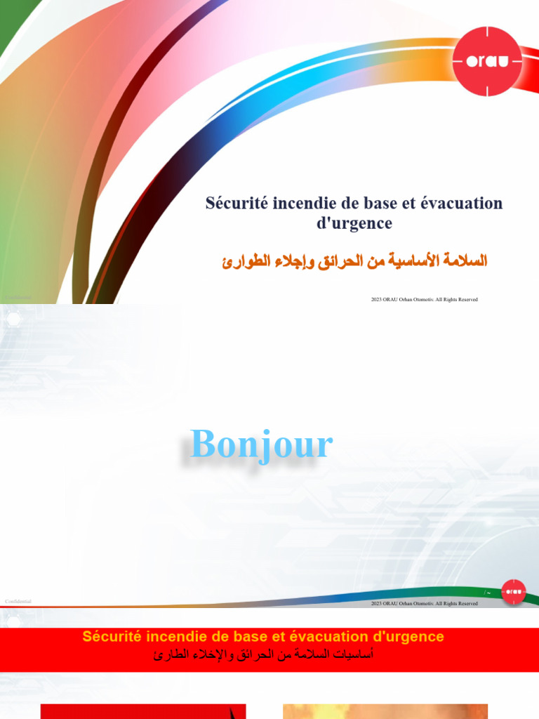 Basic Fire Safety & Emergency Evacuation VF | PDF | Extincteur automatique à eau | Transfert ...
