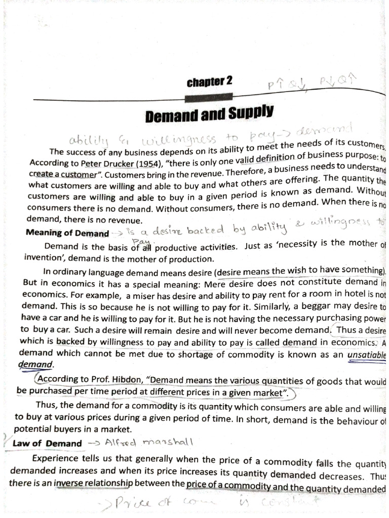 Managerial Economics Ch-2 | PDF