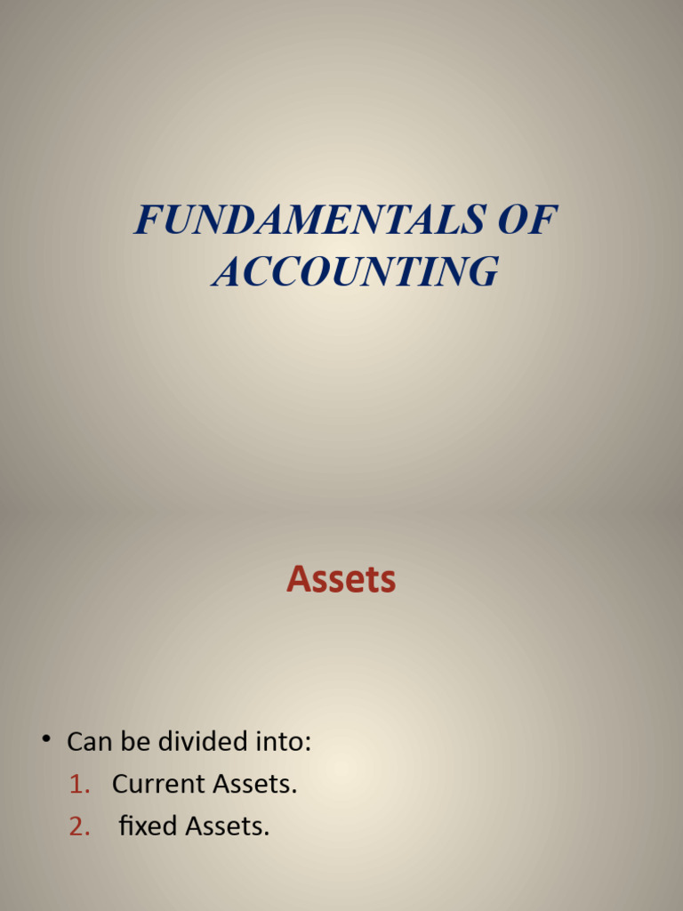 Accounting Basics: Assets & Liabilities | PDF | Preferred Stock ...