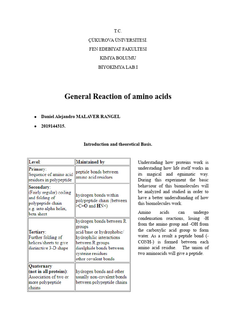 Biochemistry | PDF | Amino Acid | Proteins