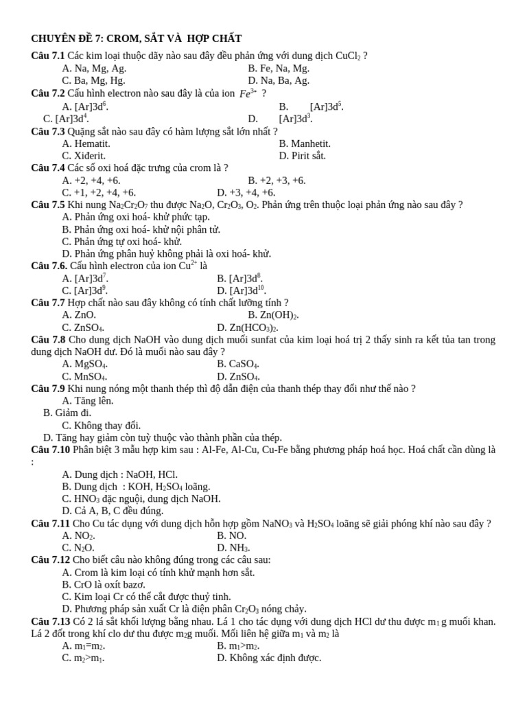 12NC - CD7 - Crom-Sat-Dong 00921 | PDF