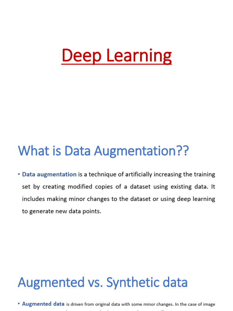 Deep Learning Sec4 | PDF | Deep Learning | Image Processing