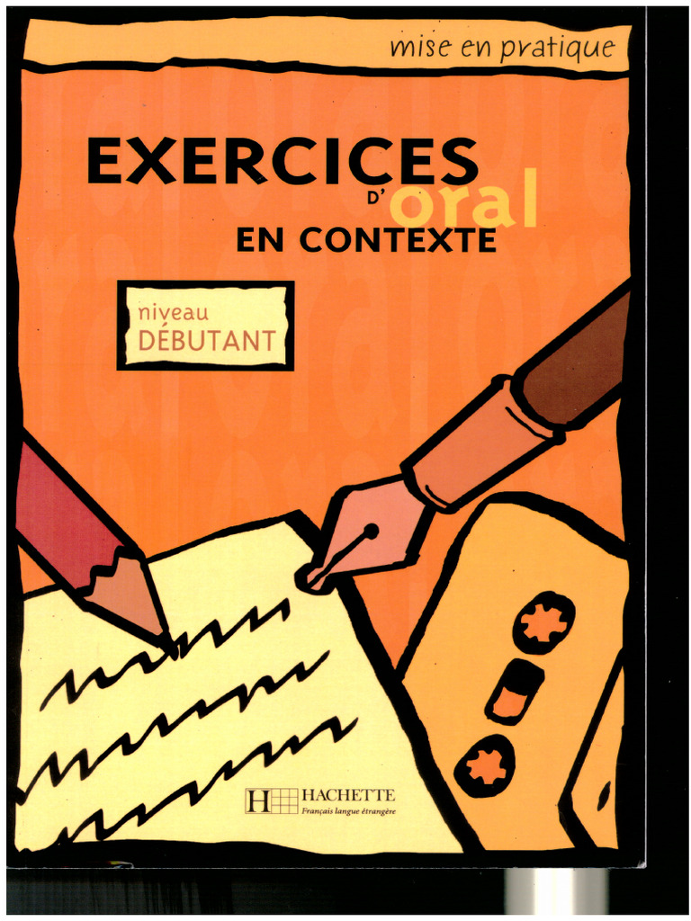 Exercices D'Oral en Contexte Niveau Débutant | PDF