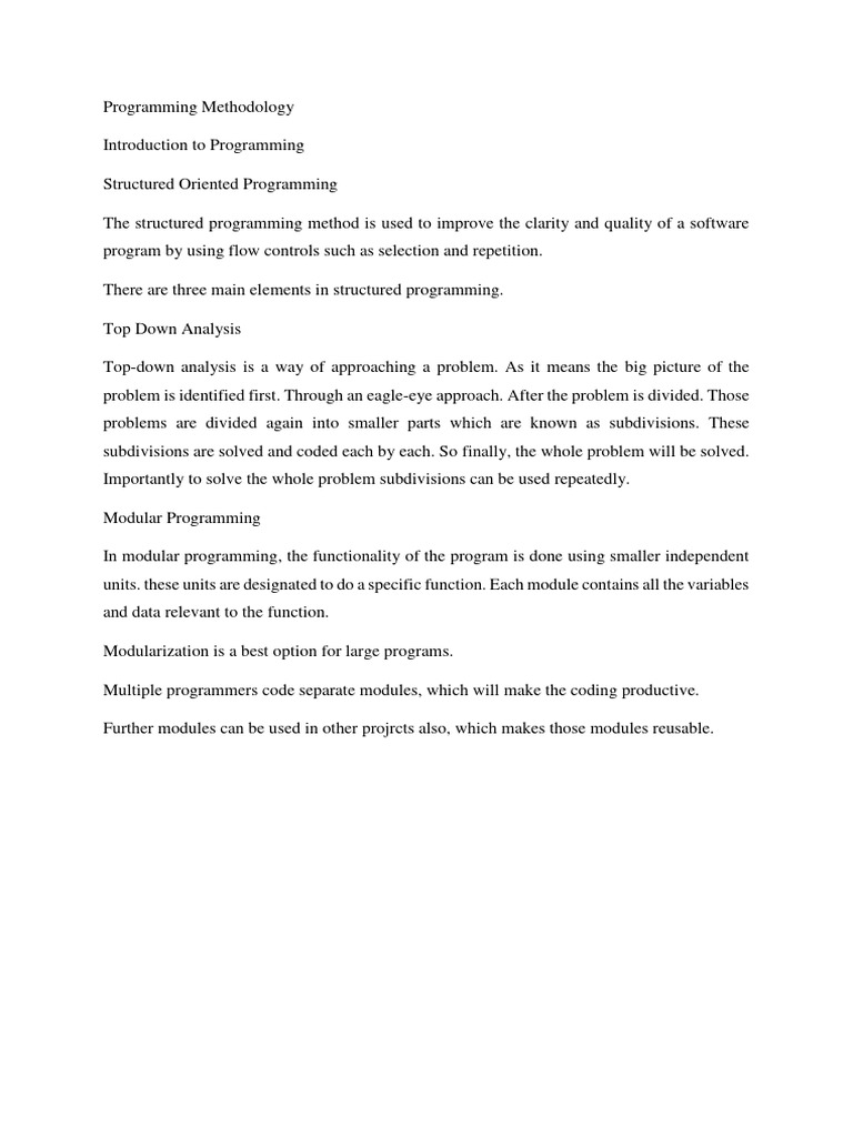 Programming Methodology Checking | Download Free PDF | Programming ... Programming Methodology Checking | Download Free PDF | Programming ...