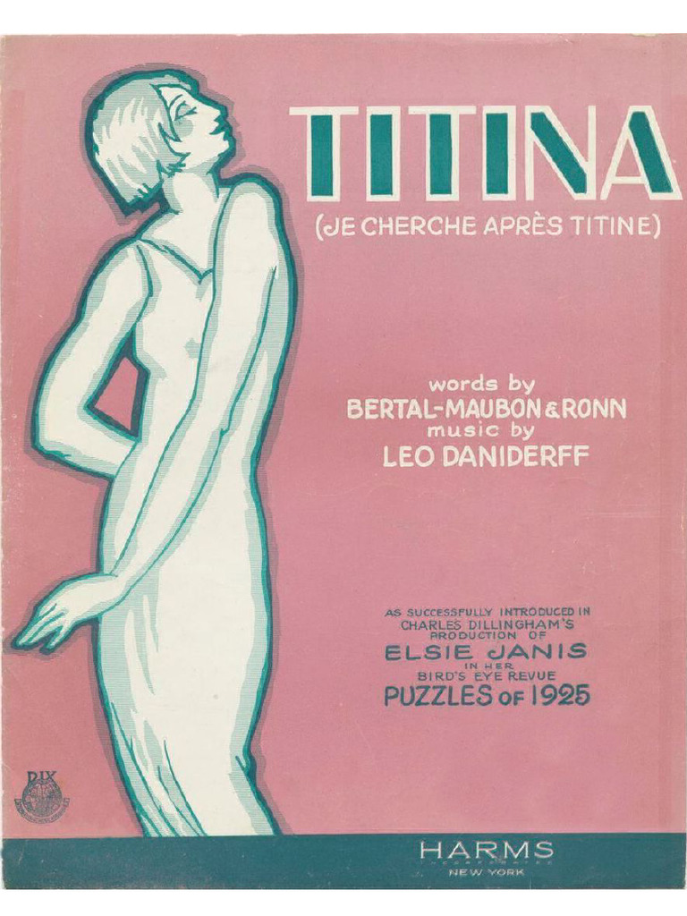 Daniderff Je Cherche Après Titine | PDF