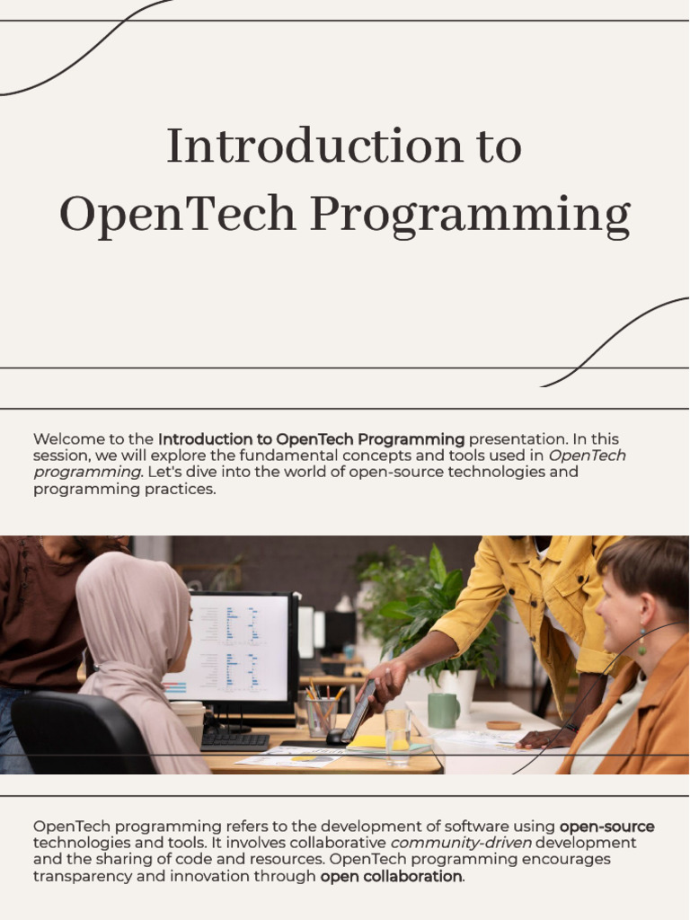 Wepik Introduction To Opentech Programming 202312201936431ujl | PDF | Computer Programming ...