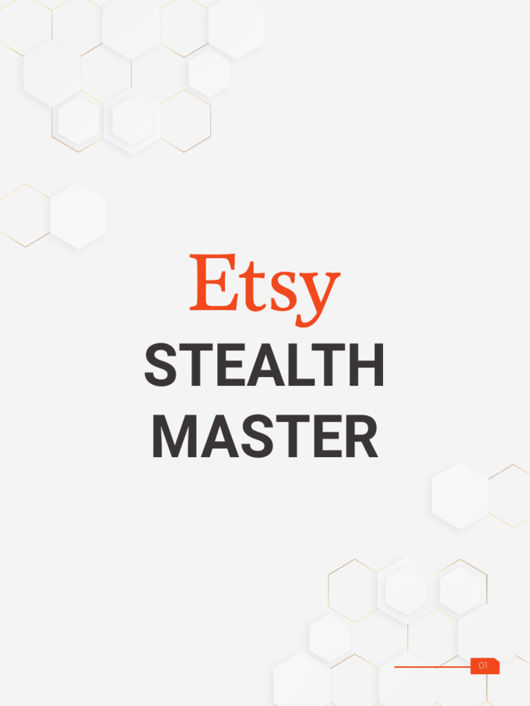 Mastering Etsy Stealth Accounts Guide | PDF