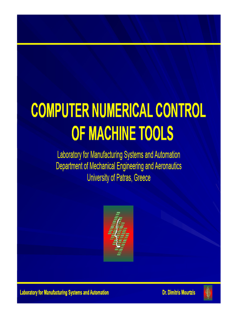 CNCLectureNotes Chapter1 | PDF | Numerical Control | Read Only Memory CNCLectureNotes Chapter1 | PDF | Numerical Control | Read Only Memory