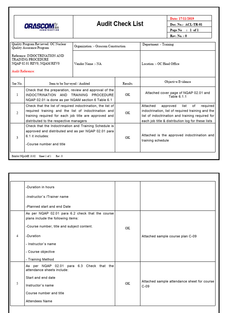 Acl Tr 01 Pdf Audit Business