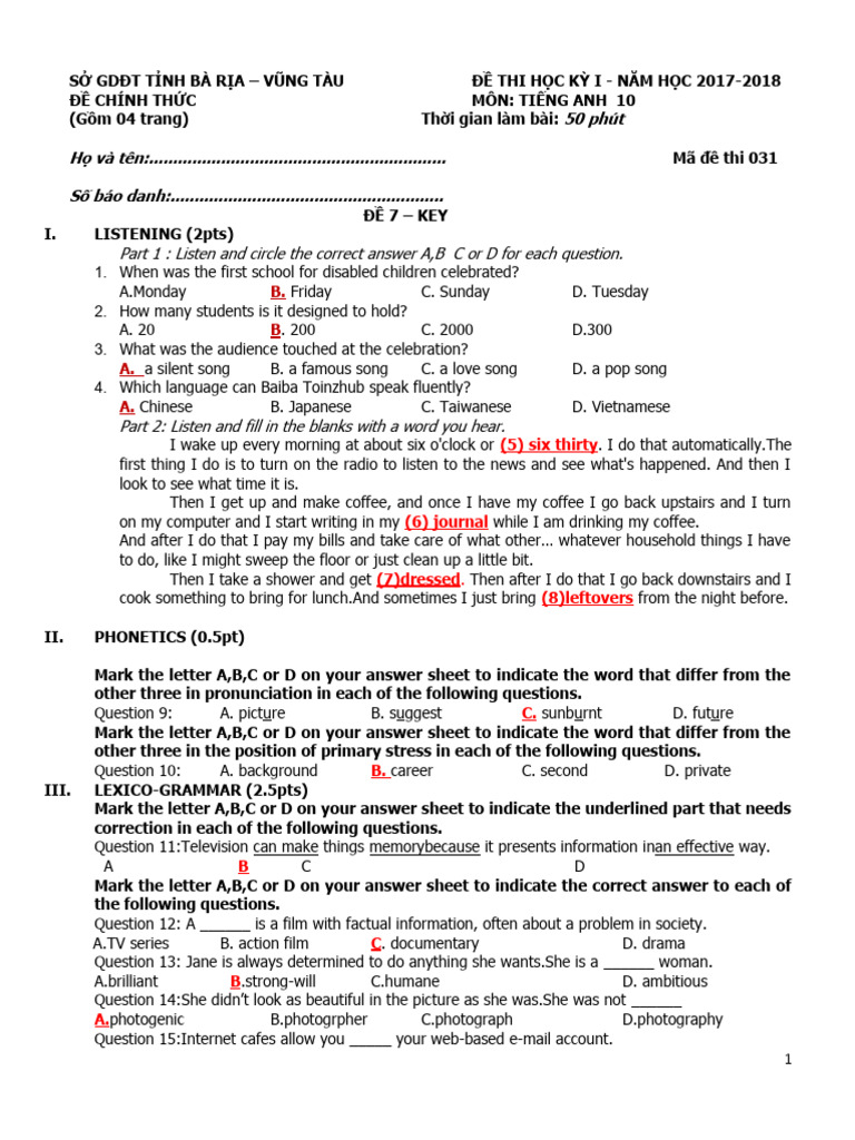 De 7 K10 7N HK1 Deontap SGD Key | PDF