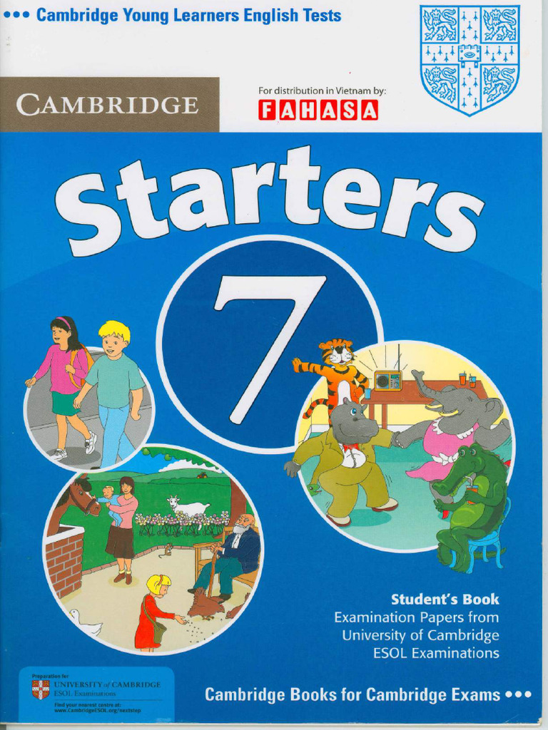 YLE Starters 7. Students Book. Examination Papers (EnglishOnlineClub ...