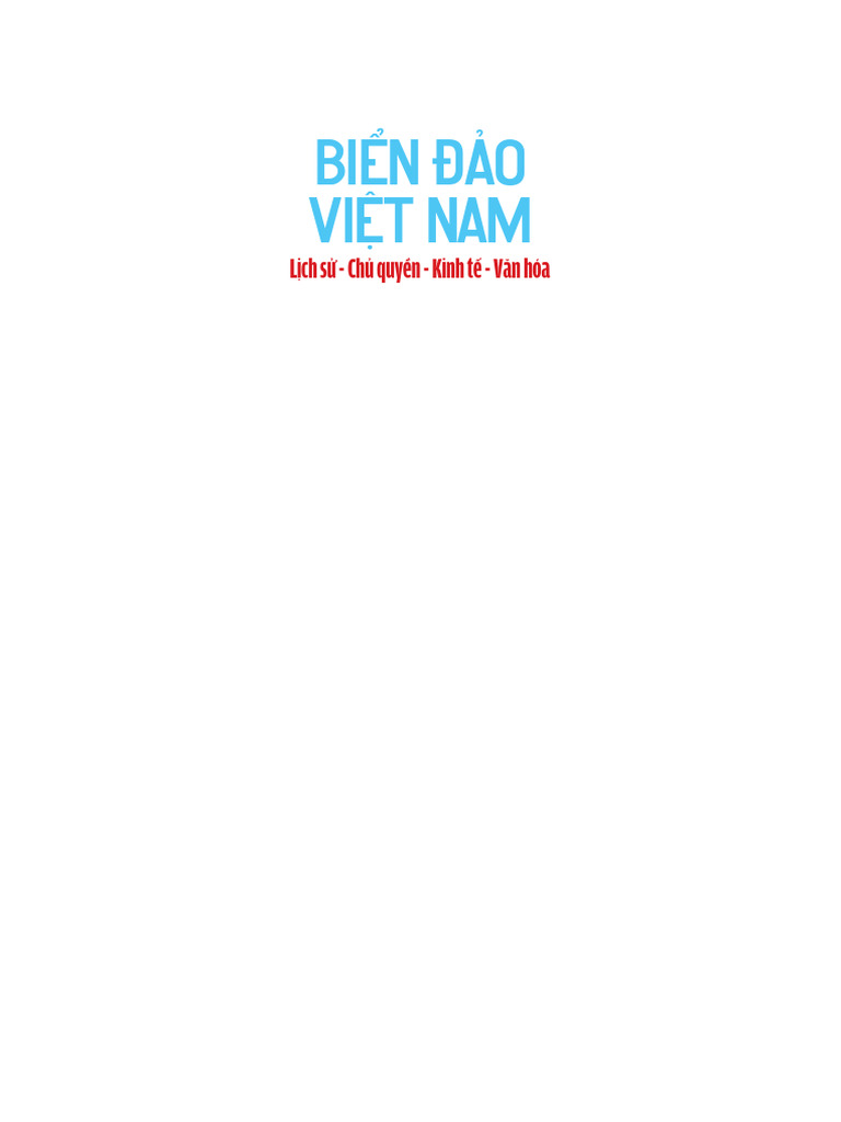 Bien Dao Viet Nam (Ban in 2016) | PDF