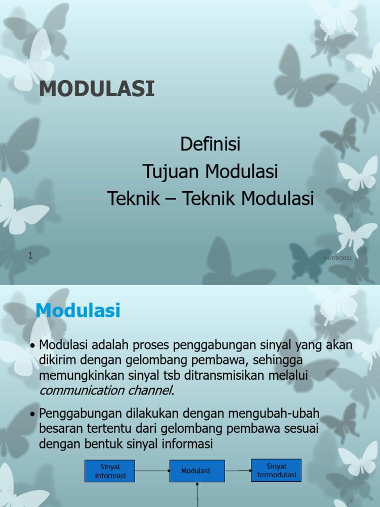 Modulasi | PDF