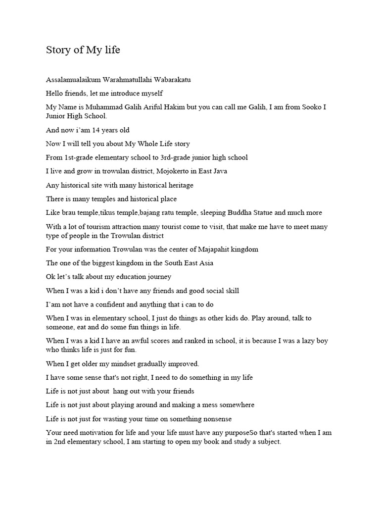 Story Telling Teks | PDF