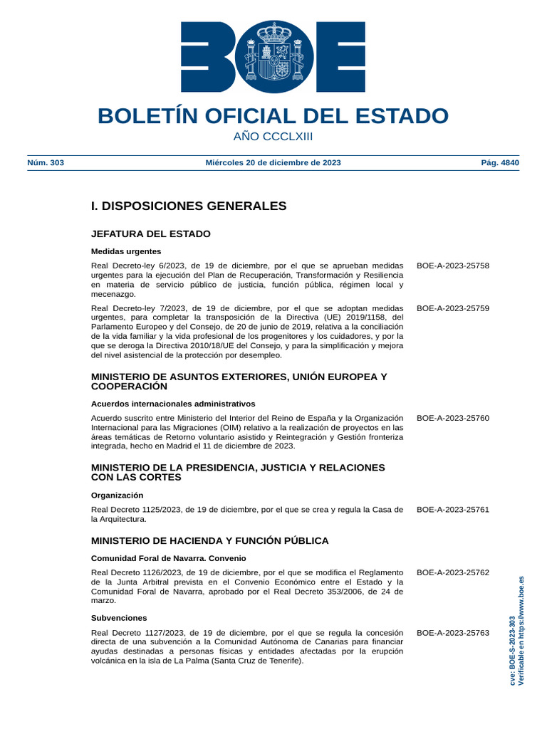 Boe S 2023 303 | PDF