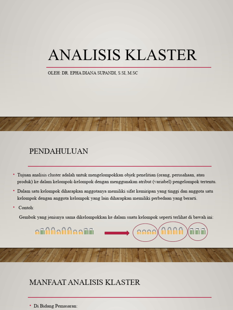 Analisis Klaster | PDF