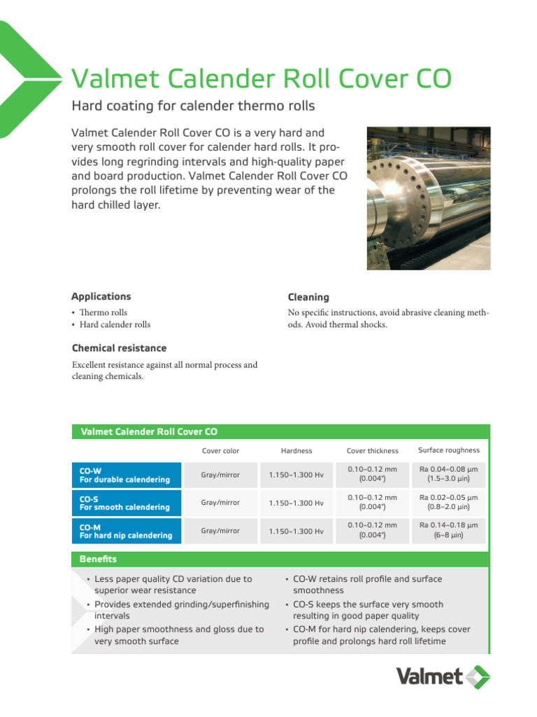 Calender Roll Cover Guide | PDF | Paper | Mirror