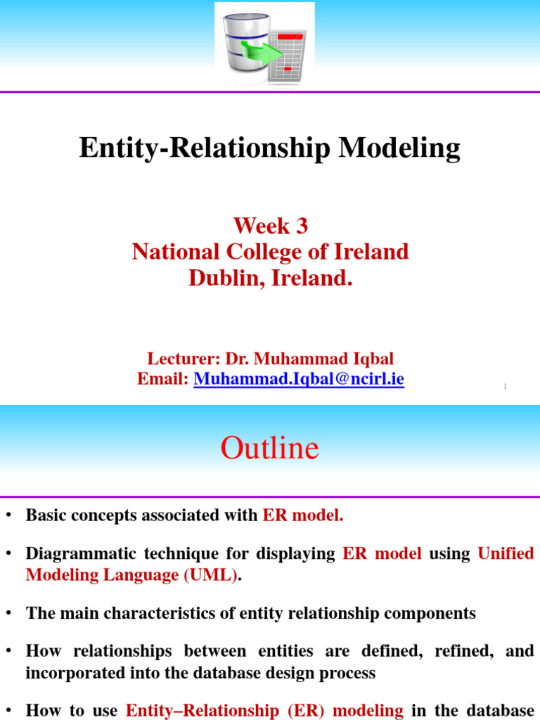 Entity Relationship Modeling | PDF