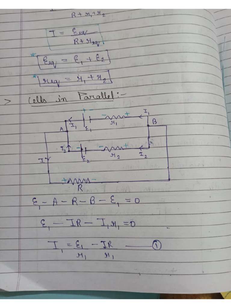 Cells in Parallel by PDDF | PDF