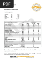 Ampco 45: Technical Data Sheet | PDF | Strength Of Materials | Hardness