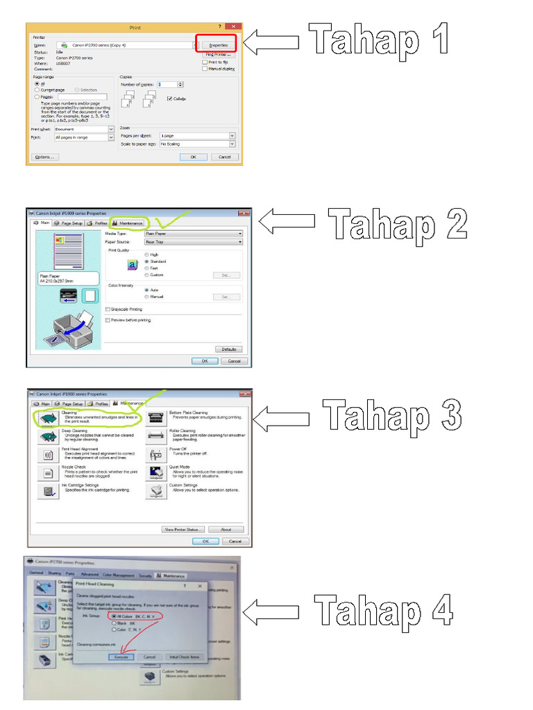 Cara Membersihkan Tinta | PDF