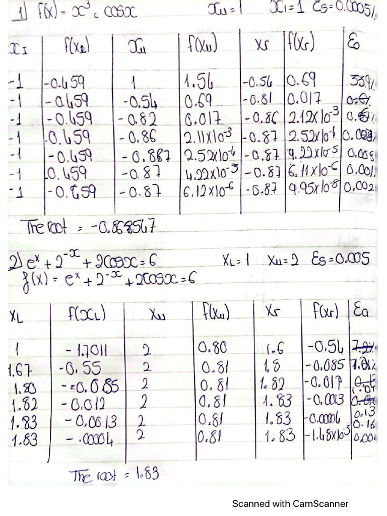 Assignment 4 Numerical | PDF