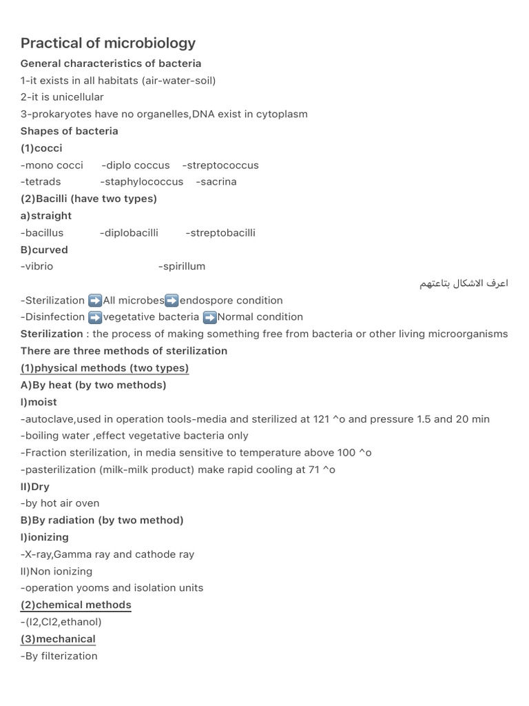 Practical of Microbiology | PDF | Staining | Bacteria