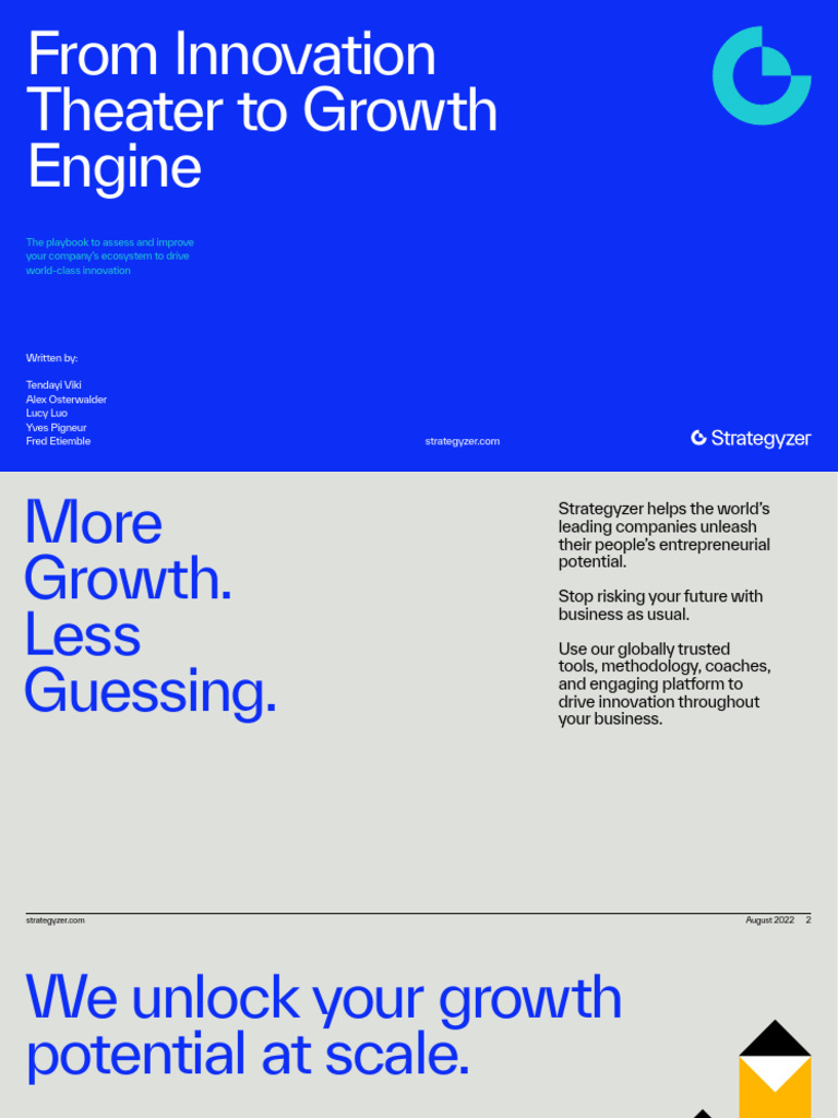 Strategyzer Playbook FA Aug23-2022 | PDF