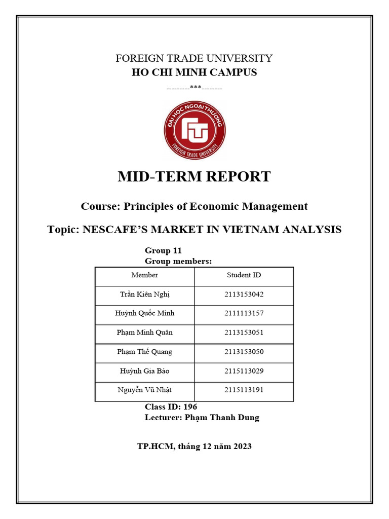 Group 11 - Mid-Term Report | PDF | Brand | E Commerce