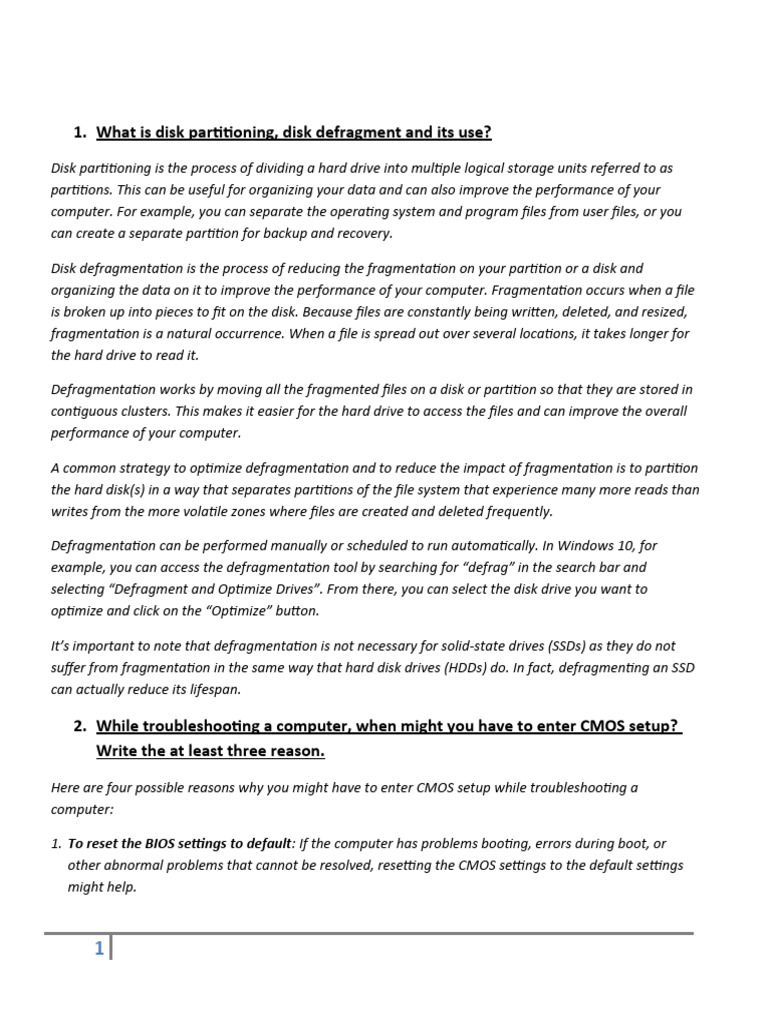 ICT Assignment | PDF | Hard Disk Drive | Solid State Drive