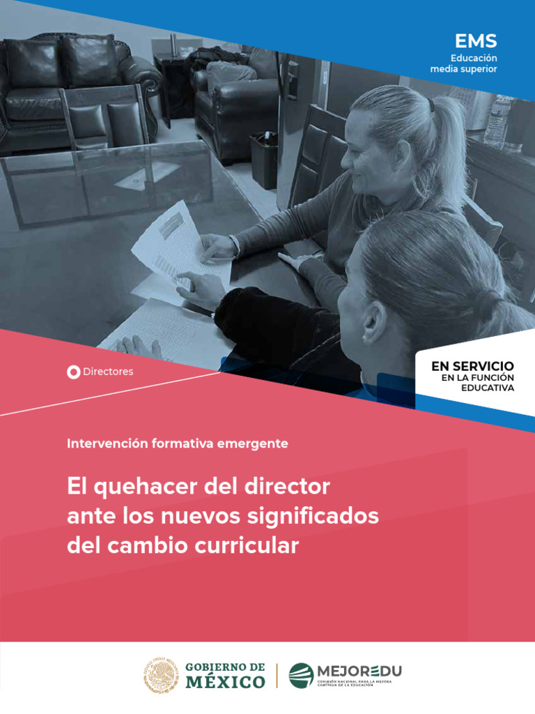 Ems Ife Quehacer-Director | PDF | Plan de estudios | Enseñando