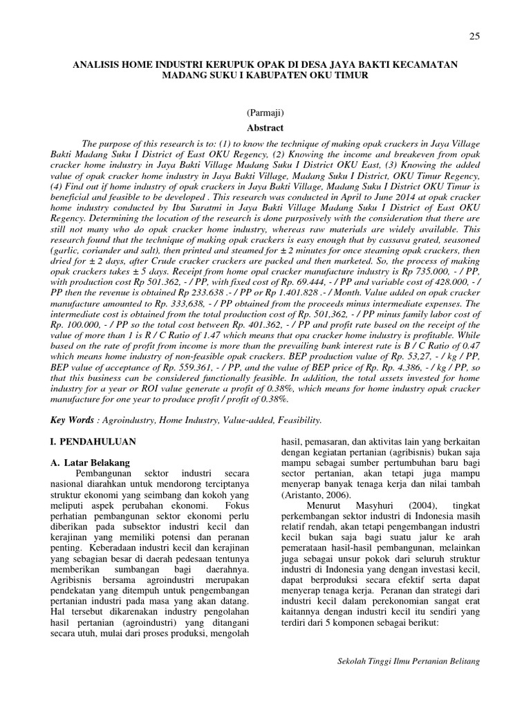 Contoh Artikel | PDF