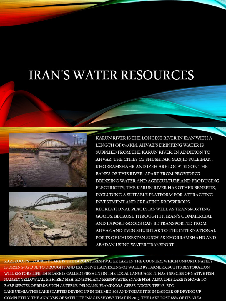 Iran's Water Resources | PDF | Earth Sciences | Environment