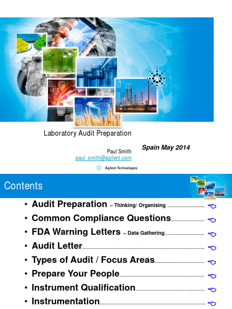 Laboratory Audit Preparation | PDF