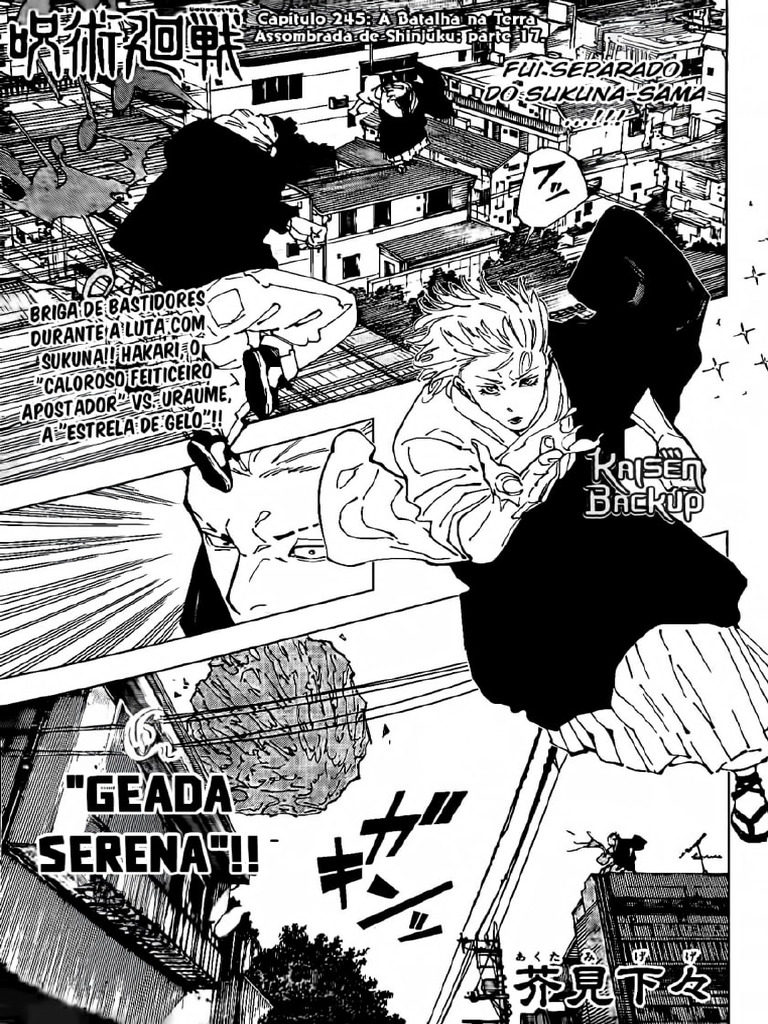Jujutsu Kaisen 245 | PDF